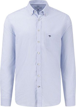 Fynch-Hatton FYNCH-Hatton Weiches Oxford Hemd aus Baumwolle Blue/White/Stripe / 3XL