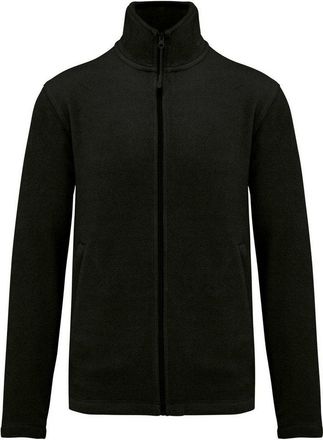 Kariban Fleecejacke Mikrofleece-Jacke mit Rei&szlig;verschluss f&uuml;r Herren