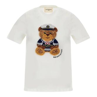 Rue Madam Kurzarm-T-Shirts - - Tops - Damen - Wei&szlig; - S