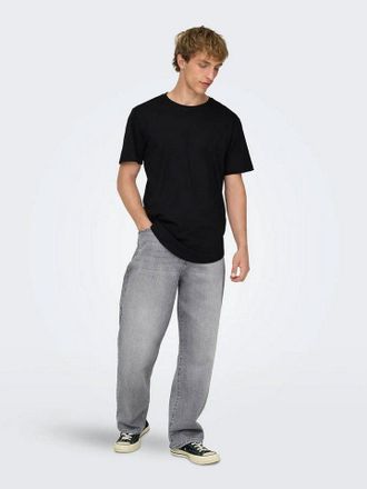 Only & Sons T-Shirt (Set) tolles Basic-T-Shirt im 6er Sparpack