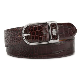 Billionaire Boys Club Homme, Accessoires, Brun, Taille: 95 CM Leather Belt Crocco
