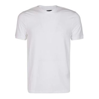 Giorgio Armani Homme, Tops, Blanc, Taille: 2XL T-Chemises
