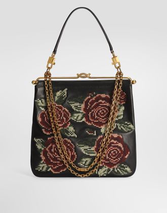Dolce & Gabbana Tasche Dina Schulter- Und Crossbody-modell Mit Feinpunktstickerei - Frau Collection Mehrfarbig Onesize