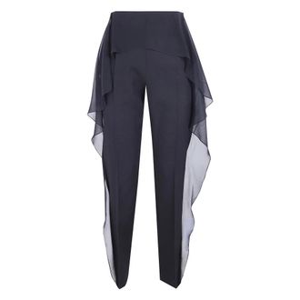 Lanvin Slim-fit Pantalons - Femme - Pantalons - Noir - Taille: 36 FR