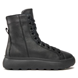 Geox Schn&uuml;rschuhe Geox D Spherica Ec4.1 D36TCD 00085 C9999 Schwarz