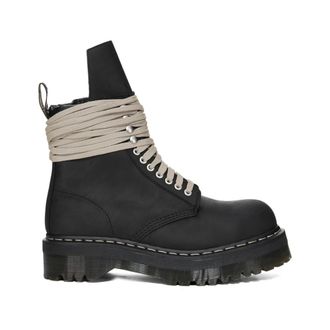 Dr. Martens Quad Sole Steel Toe Boot - - Shoes - Damen - Schwarzk - 36 EU