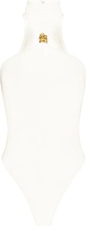 Elisabetta Franchi Femme, Tops, Blanc, Taille: 38 FR Body