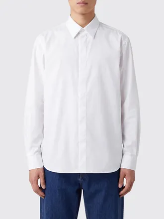 Dries Van Noten Klassisches Hemd aus Baumwollpopeline mit franz&ouml;sischem Kragen