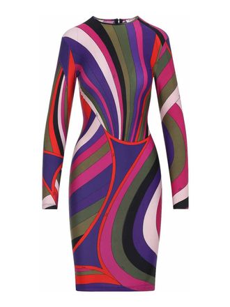 Emilio Pucci Robe Au Genou - Multicolore