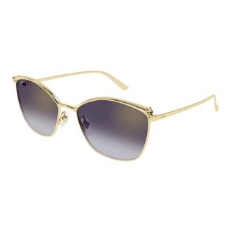 Cartier Panth&egrave;re Sonnenbrille - - Accessories - Damen - Gelb - 59 MM