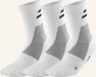 CEP Cep Sportsocken 3er Pack Training Midcut Mit Kompression weiss