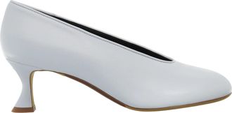 Moschino Hohe Schuhe - Pump Duck - Gr. 38 (EU) - in Wei&szlig; - f&uuml;r Damen