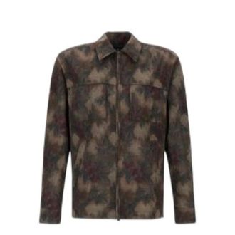Herno Camouflage Print Jacket - - Jackets - Herren - Mehrfarbig - L