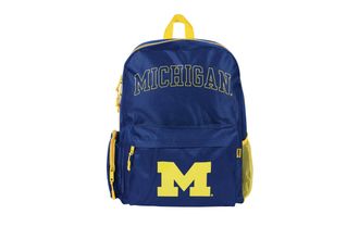 Helix Michigan University Rucksack, Blau/Gelb, L, L&auml;ssig, klassisch