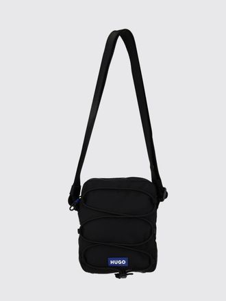HUGO BOSS Vytal Umh&auml;ngetasche aus recyceltem Nylon mit Rei&szlig;verschluss und appliziertem Logo