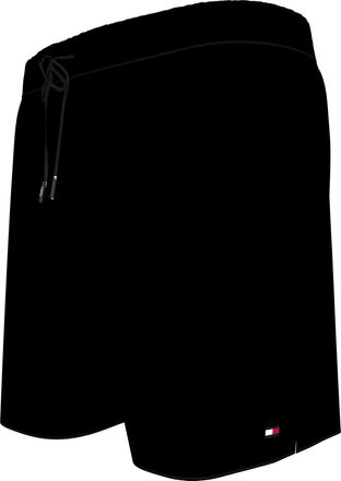 Tommy Hilfiger Herren Badeshorts Medium Drawstring mit Logo, Schwarz (Black), XXL