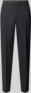 Cinque Slim Fit Business-Hose aus Schurwolle mit Satinstreifen