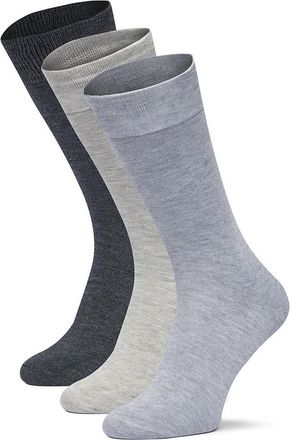 Gino Rossi Lange Socken GINO ROSSI CEO_AS_GR_01_W_AW26 (3-PACK). Grau
