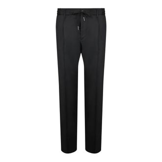 Tagliatore Hose aus glattem Stoff - - Trousers - Herren - Schwarzk - 2XL