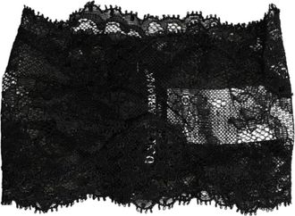 Dolce & Gabbana Femme, Sous-v&ecirc;tements, Noir, Taille: 38 FR Strapless Bustier Top