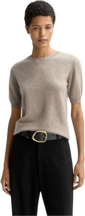 Soft Goat Femme, Pulls, Beige, Taille: 38 FR Cashmere Crewneck Top