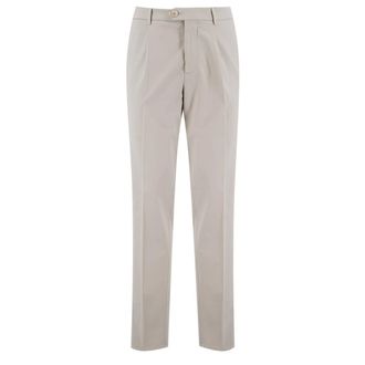Brunello Cucinelli Homme, Pantalons, Beige, Taille: L Pantalon Coupe Décontractée