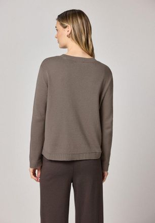 Street One Strickpullover aus reiner Baumwolle