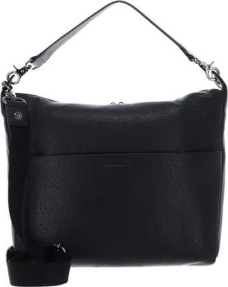 Mandarina Duck Mellow Leather Hobo, MELLOW LEATHER Femme, Noir