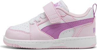 Puma Baskets Rebound V6 Lo B&eacute;b&eacute;, Chaussures, Rose, 20
