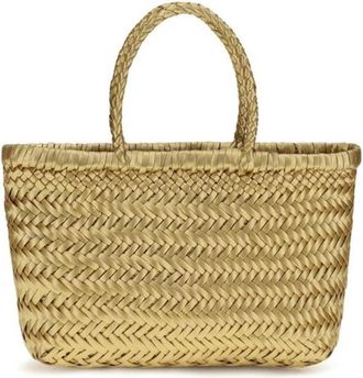 Dragon Diffusion Nantucket Gewebte Ledertasche - - Bags - Damen - Gelb - ONE SIZE