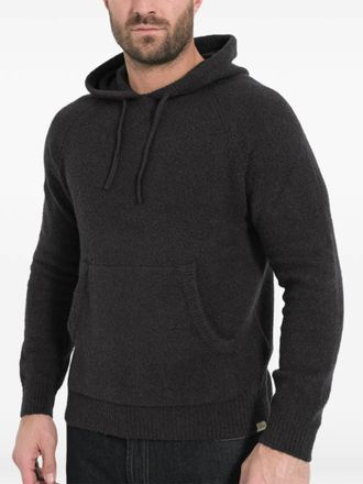Woolrich hoodie &agrave; poche kangourou - Gris
