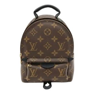 Louis Vuitton Pre-owned Sac &agrave; dos en toile Monogram - Femme - Pre-owned - Brun - Taille: ONE Size