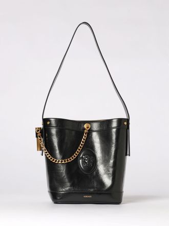 Versace Sac Port&eacute; &eacute;paule VERSACE Femme couleur Noir