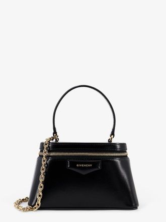Givenchy Vanity Antigona leather handbag with lettering logo on the front - GIVENCHY - gender_Woman