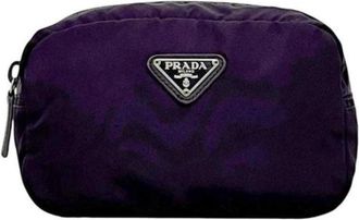 Prada unisex, Pre-owned, Violet, Taille: ONE Size Sac Pre-owned
