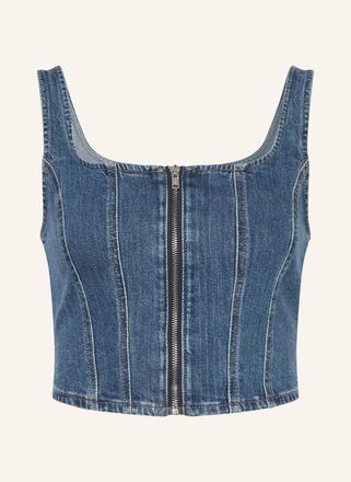 Levi's Cropped-Jeanstop blau