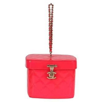 Chanel Pre-owned Toile trousses-de-toilette - Femme - Pre-owned - Rose - Taille: ONE Size