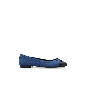 Tory Burch Femme, Chaussures, Bleu, Taille: 37 1/2 EU Ballerines en denim