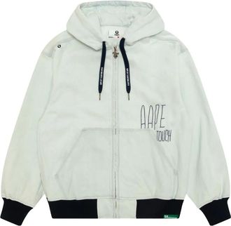 Aape By A Bathing Ape veste zippée à capuche - Bleu