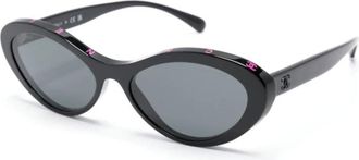 Chanel Damen, Accessories, Schwarzk, 57 MMGr&ouml;&szlig;e