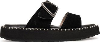 Emu Pantoletten Scarlet W13267 Schwarz