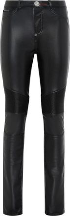 Philipp Plein Femme, Pantalons, Noir, Taille: W27 Denim Leggings