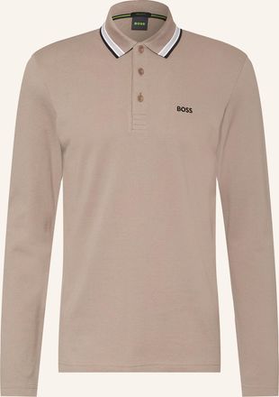 HUGO BOSS Piqu&eacute;-Poloshirt Plisy Regular Fit gruen