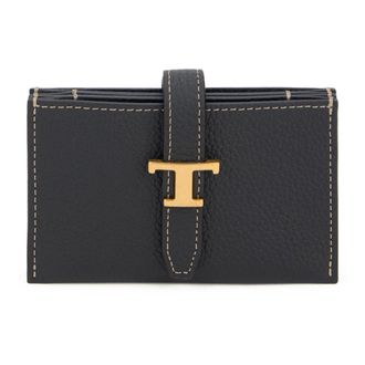 Tod's Femme, Accessoires, Noir, Taille: ONE Size Portefeuille Rectangulaire