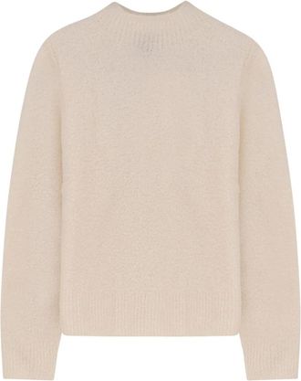 HUGO BOSS Femme, Pulls, Beige, Taille: 42 FR Pull à col roulé côtelé