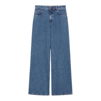 iBlues Ninaice Wide-Leg Jeans - - Jeans - Damen - Blau - XS