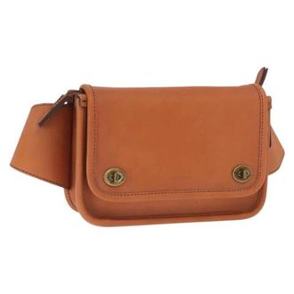 Coach Pre-owned Leder Crossbody Bag - - Pre-owned - Damen - Braun - ONE SIZE