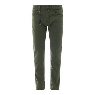 Incotex Chinos - - Trousers - Herren - Gr&uuml;n - W42