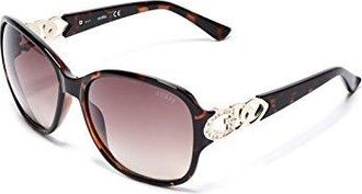 Guess GF6045 pour femme, havane foncé/marron dégradé, taille unique, Havane foncé/marron dégradé, Taille unique