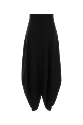 Giorgio Armani Silk Cady Skirt - Black